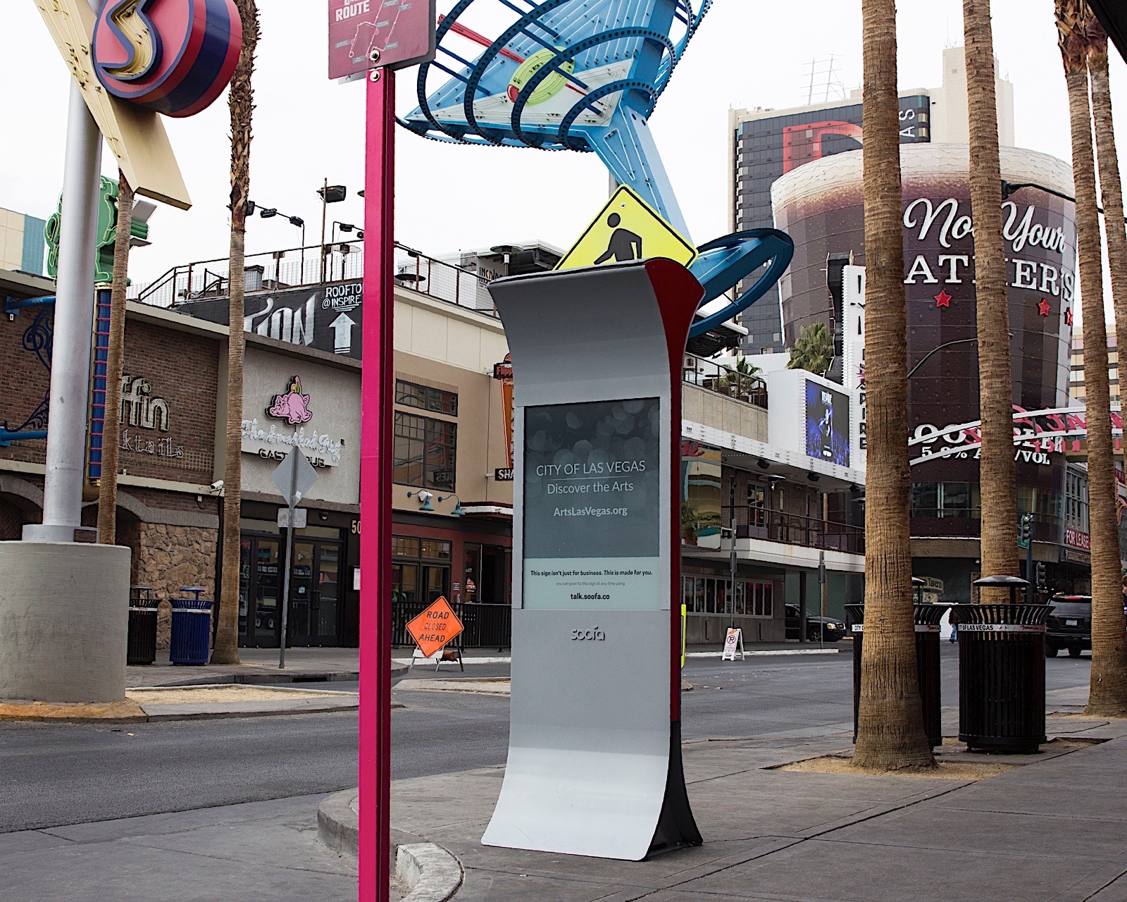 Supporting Local Business with Smart Signs