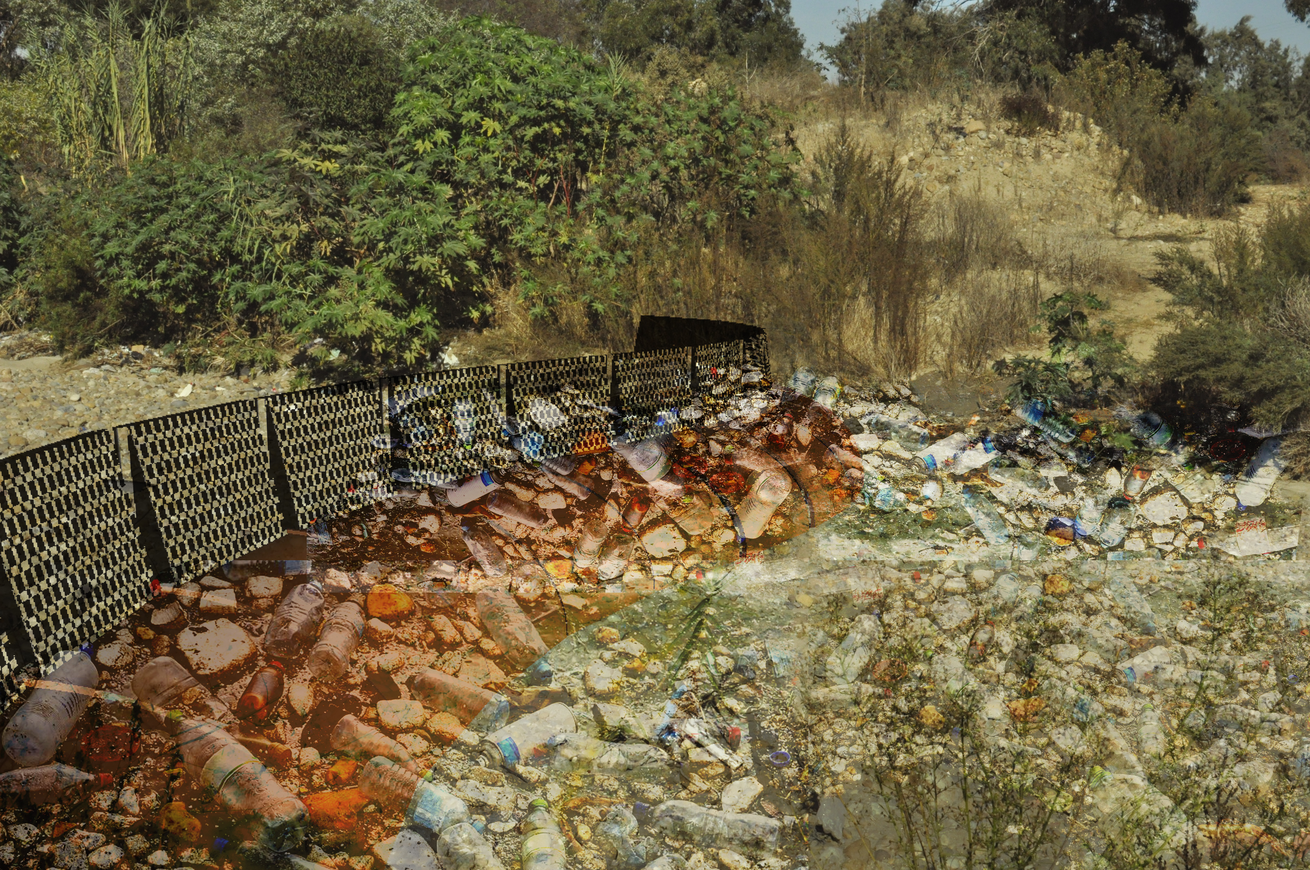 Upcycled Trash Booms for Trash Cleanup in the Tijuana River Valley