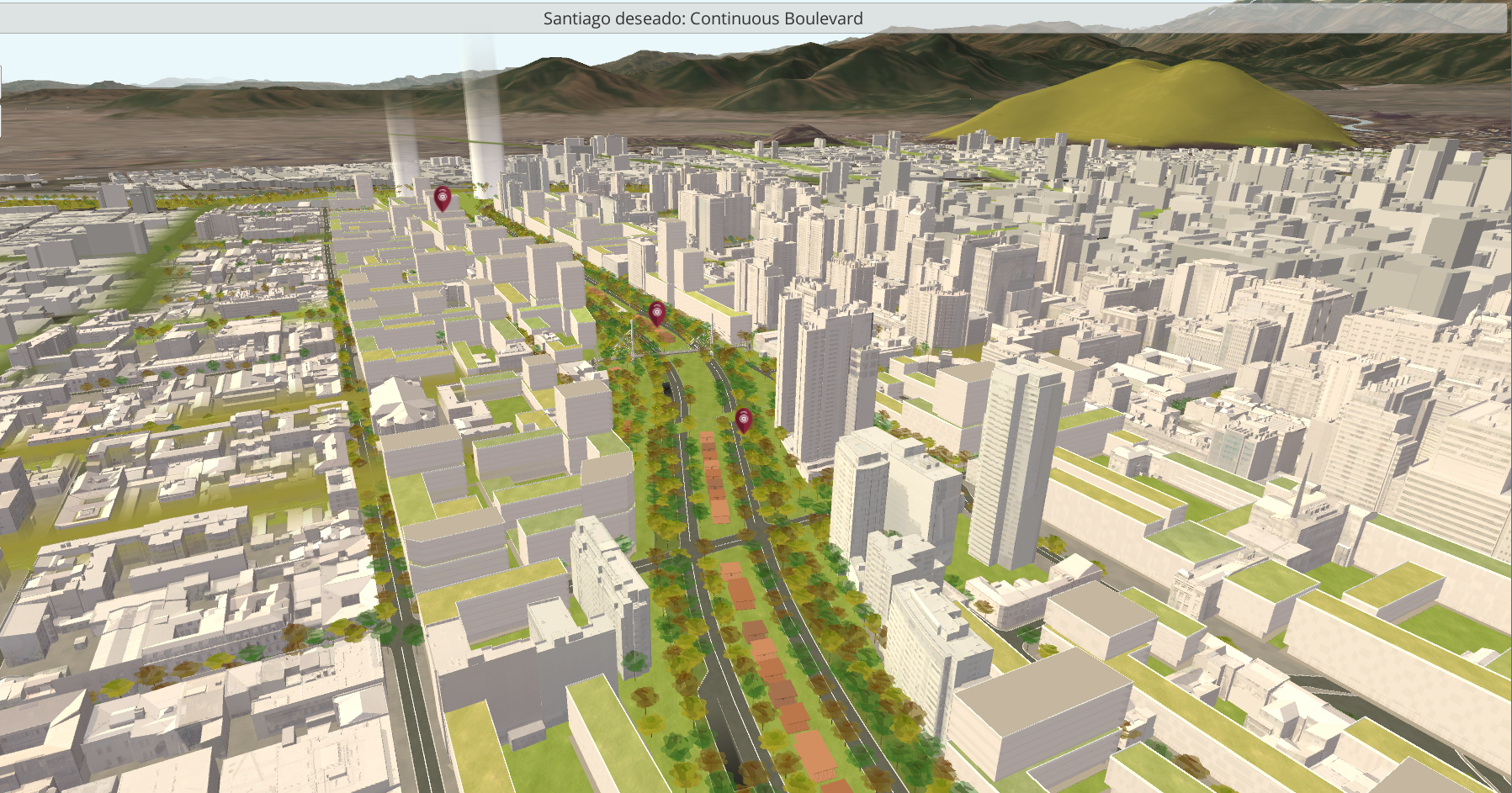 3D Simulator Helps Santiago become a Sustainable City