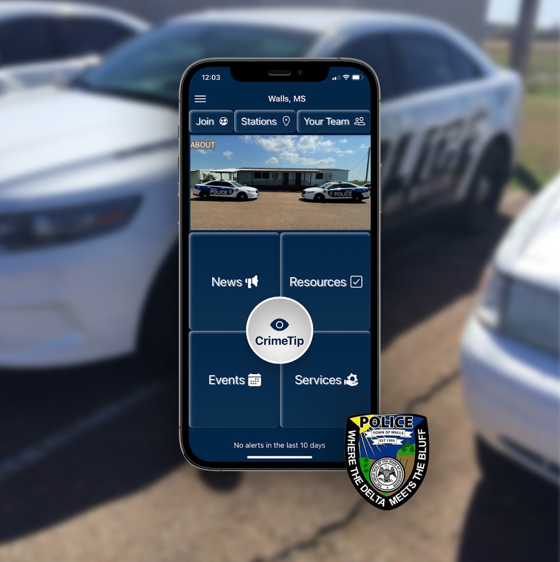 Walls, MS Police Department Improves Resident Communications