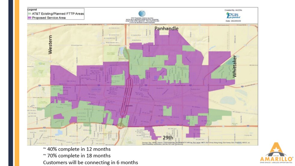 Amarillo Zip Code Map