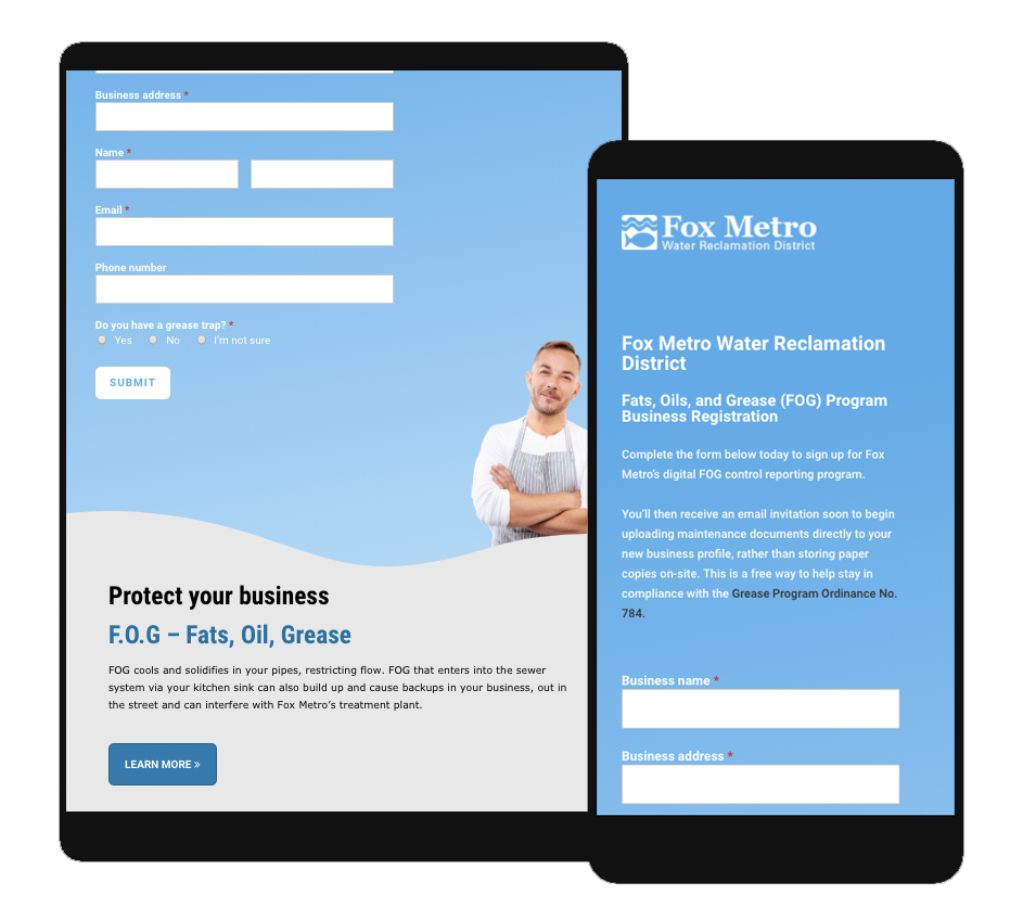 Fox Metro introduced digital collaboration to streamline their FOG program